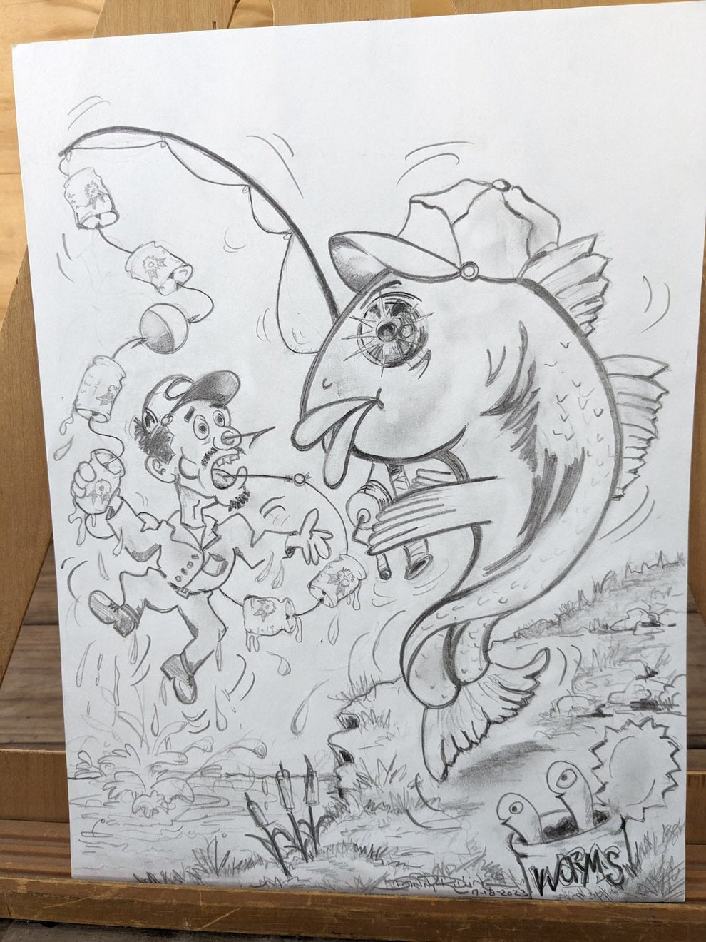 original-prison-art-fish-fishing-danny-ridling – Art for Redemption