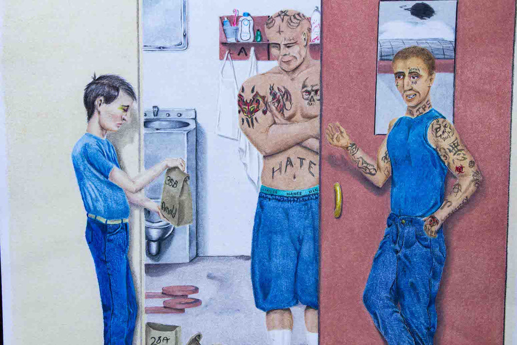 original-prison-art-calling-home-stanley-mcguyer – Art for Redemption